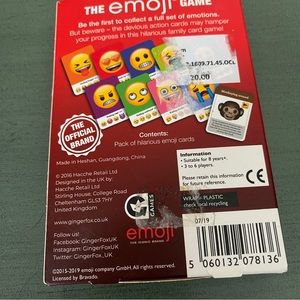 The Original Brand | Games | Emoji Card Game Family Fun Ages 8 To Adult ...